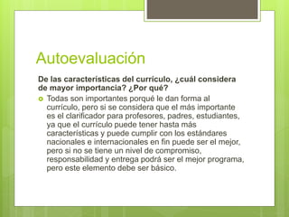 Elementos, fuentes y características del curriculo coralia peña y mynor ...
