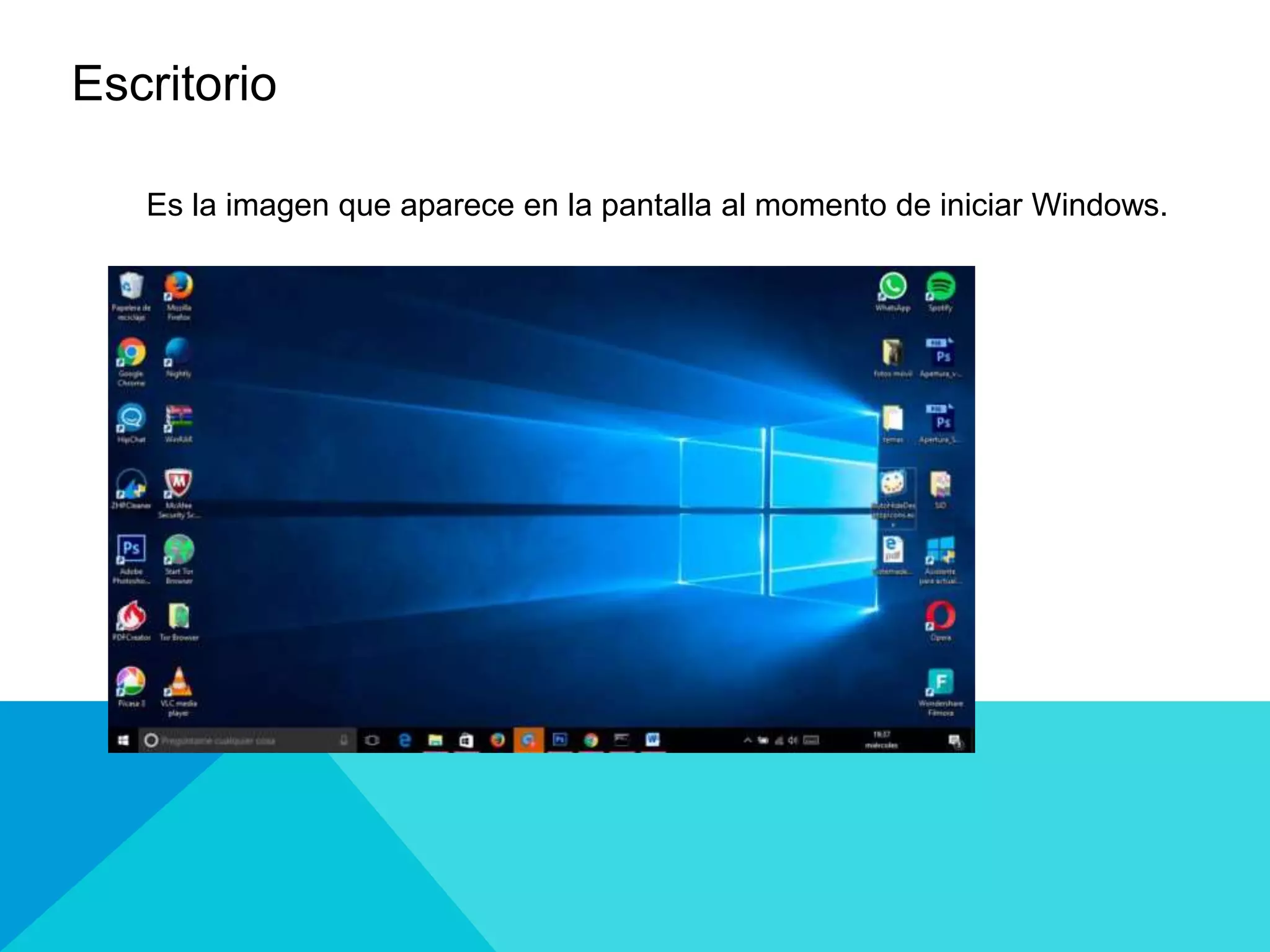 Elementosfuncionalesdelsowindows | PPTX | Computing | Technology & Computing