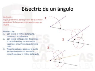 Elementos básicos de geometría | PPTX