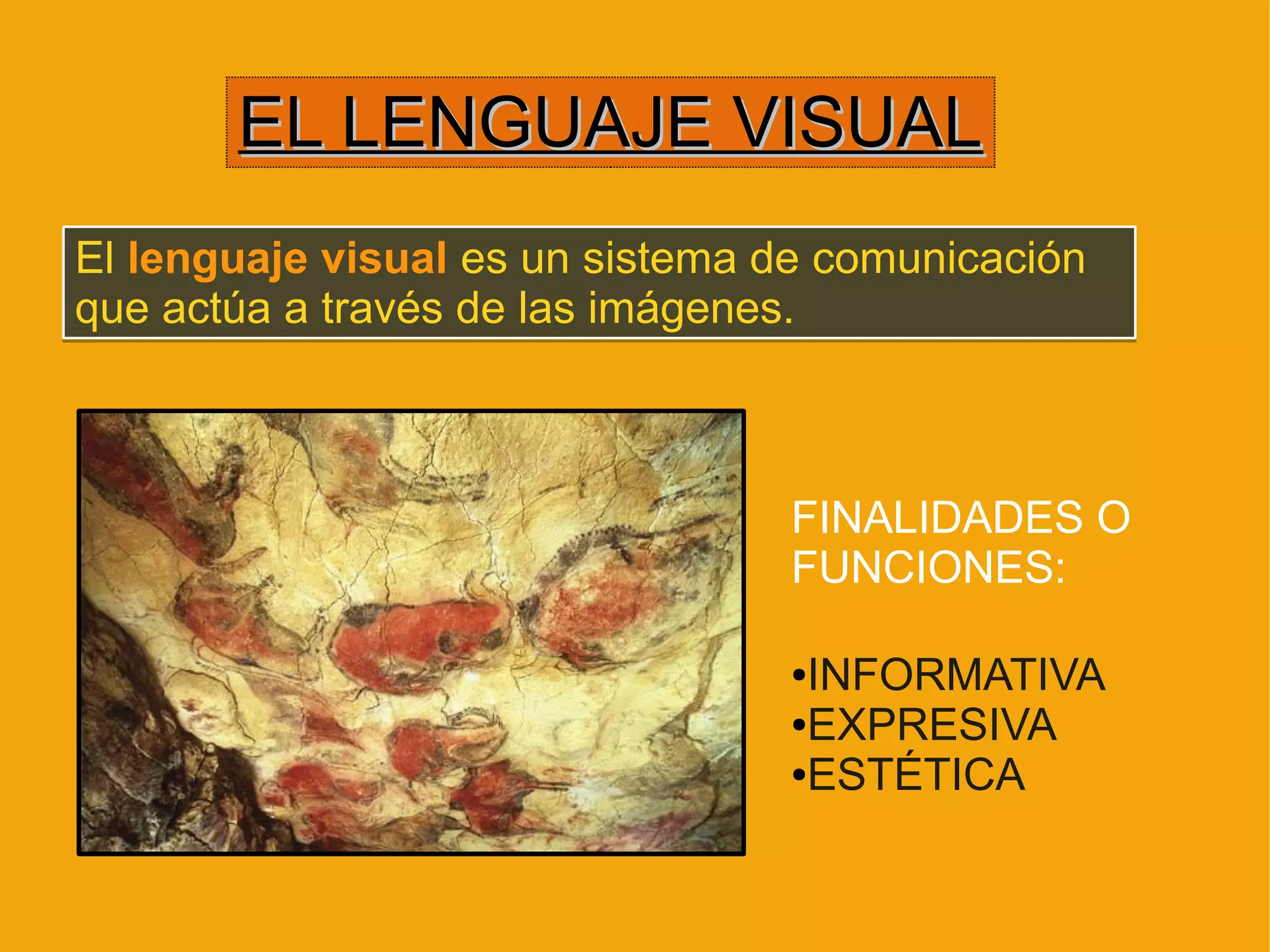 ELEMENTOS DEL LENGUAJE VISUAL