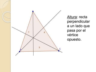 Elementos notables de un triangulo | PPTX