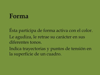Elementos pictoricos | PPTX