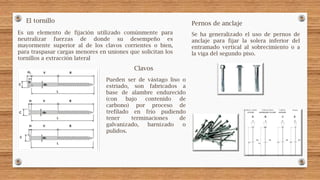 Elementos que conforman el sistema estructural de la madera | PDF