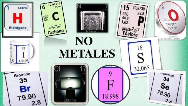 Elementos químicos no metales