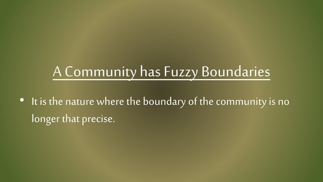 Elements of Community | PPTX | Science