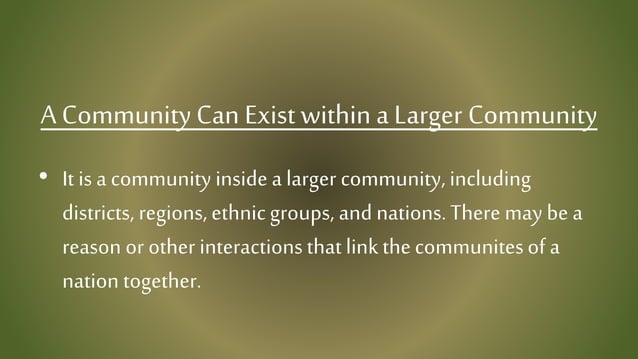 Elements of Community | PPTX | Science