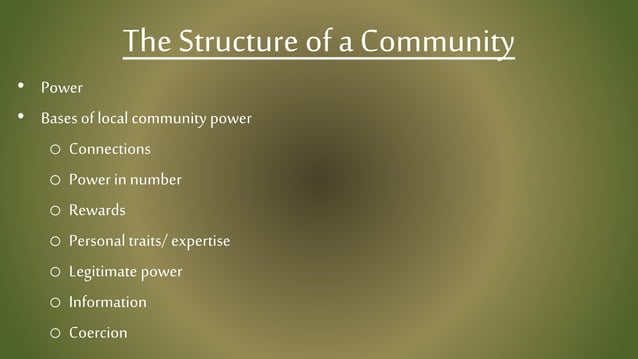 Elements of Community | PPTX | Science
