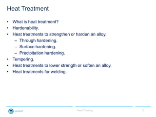 Heat Treating Basics | PPTX