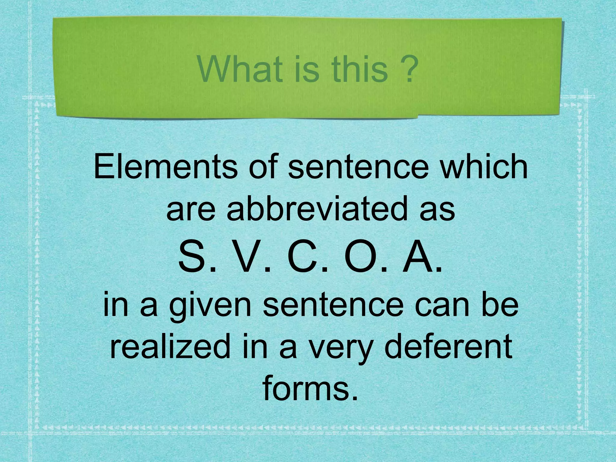 Element realization types | PPT