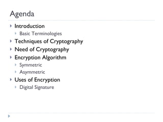 Elementry Cryptography | PPT