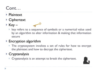Elementry Cryptography | PPT