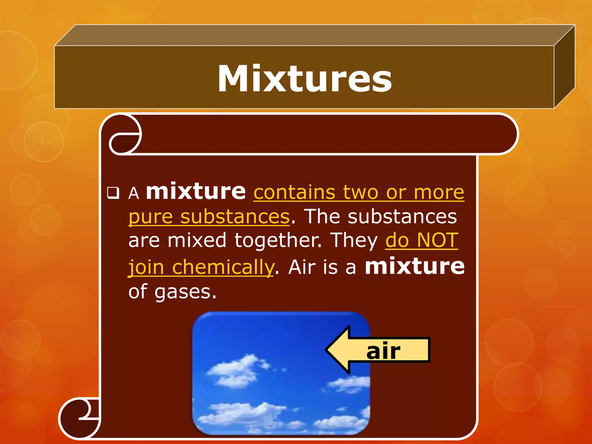 Elements.compounds.mixtures | PPT