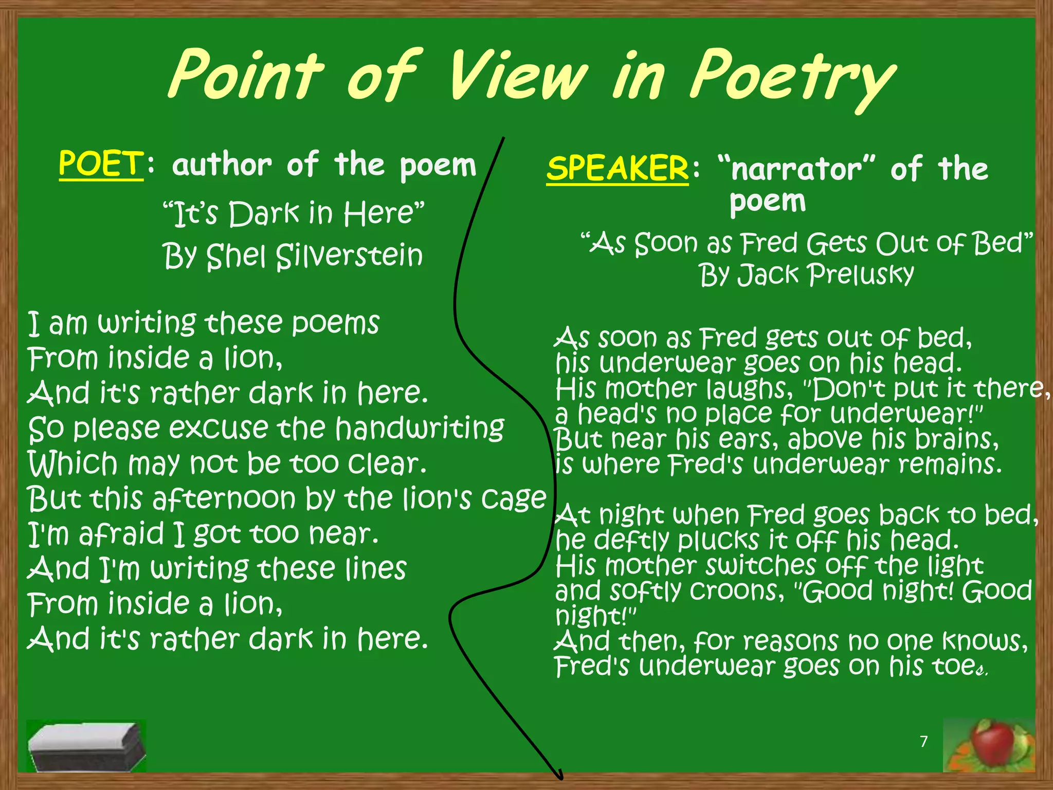 Elements of poetry | PPTX