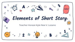 Elements of Short Story for Grade 7 students | PPTX