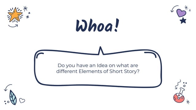 Elements of Short Story for Grade 7 students | PPTX