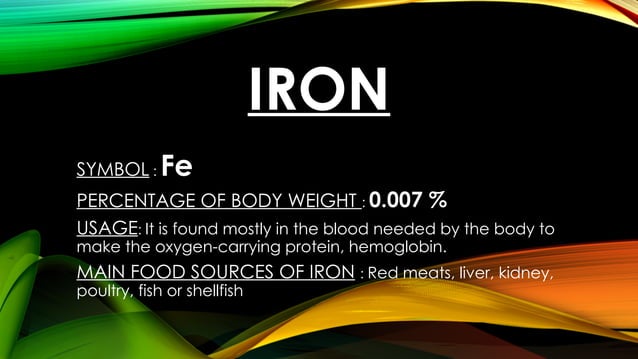 THE ELEMENTS FOUND IN THE HUMAN BODY .pptx | Chemistry | Science