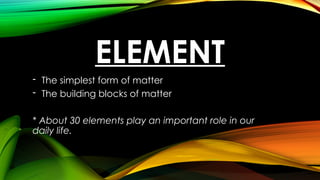 THE ELEMENTS FOUND IN THE HUMAN BODY .pptx