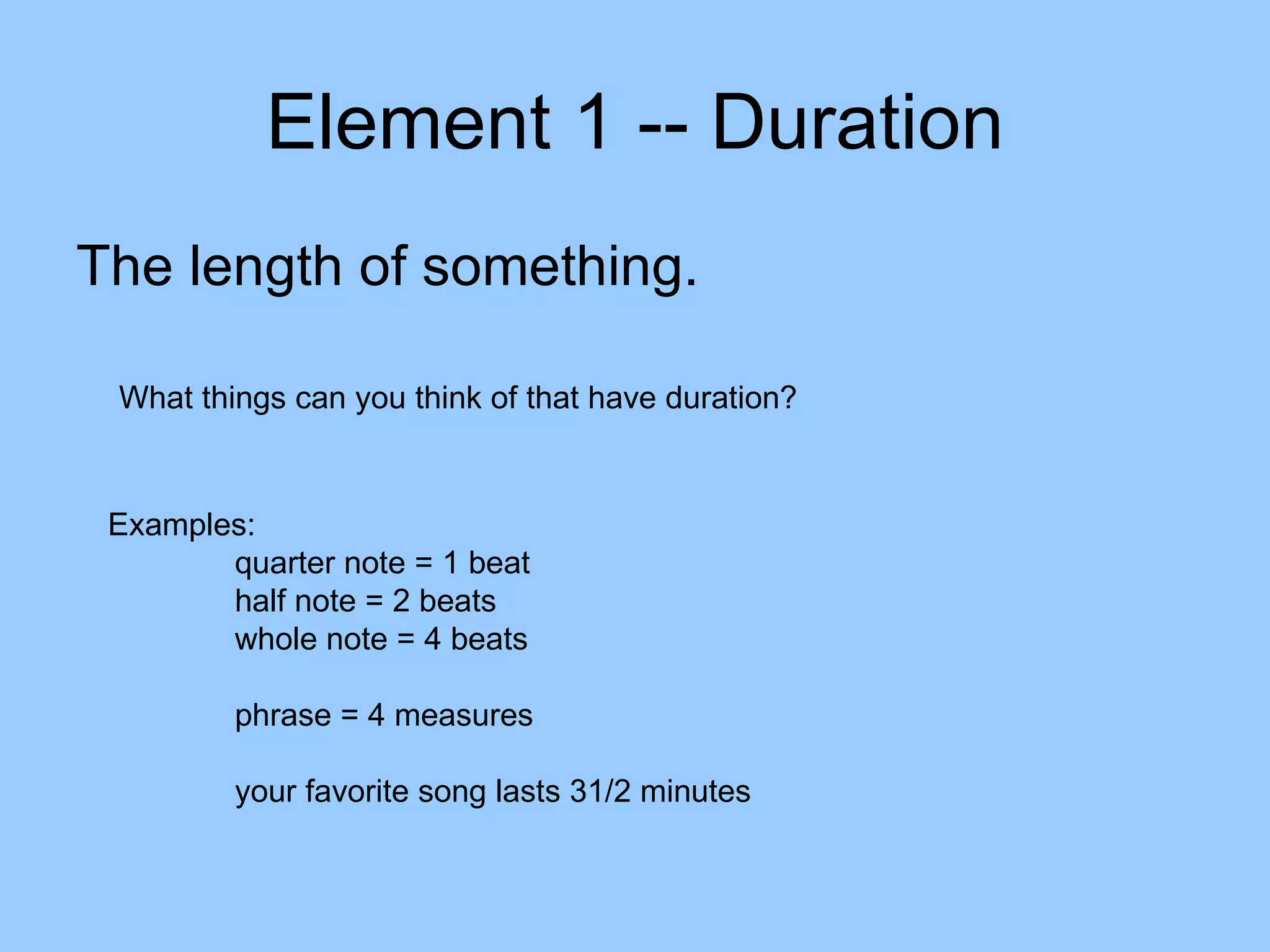 Elements And Principles Of Music | PPT