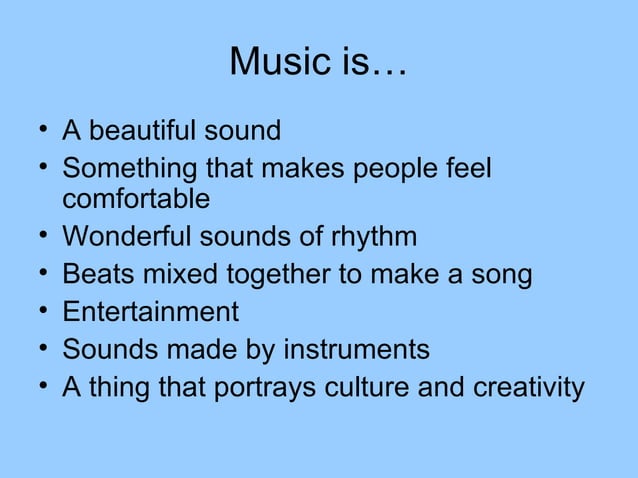 Elements And Principles Of Music | PPT | Musicals | Genres