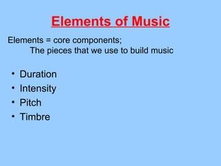 Elements And Principles Of Music | PPT
