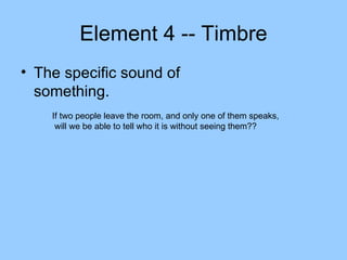 Elements And Principles Of Music | PPT