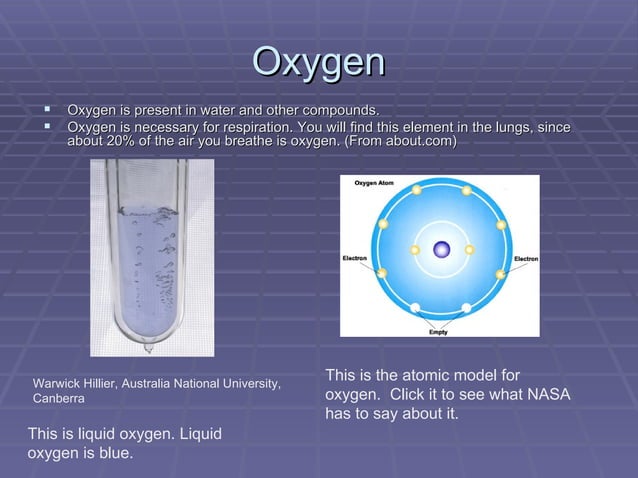 Elements And The Human Body | PPT | Chemistry | Science