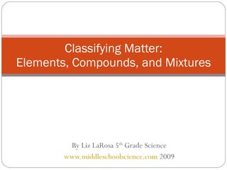 Elements compounds-mixtures | PPT