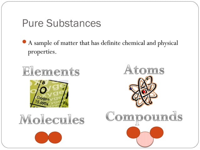 Elements compounds-mixtures | PPT | Chemistry | Science