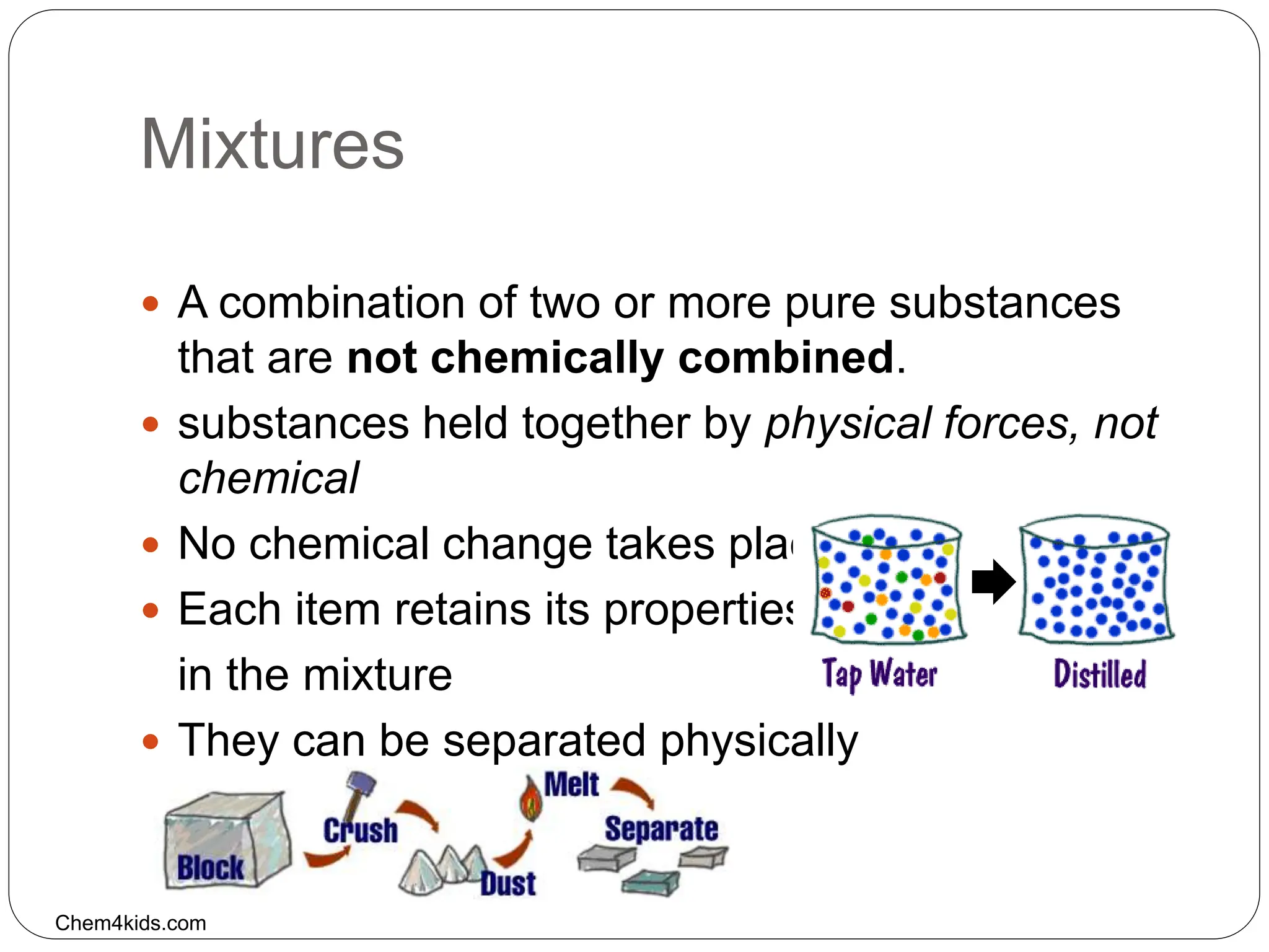 classifying matter into substance and mixtures | PPT