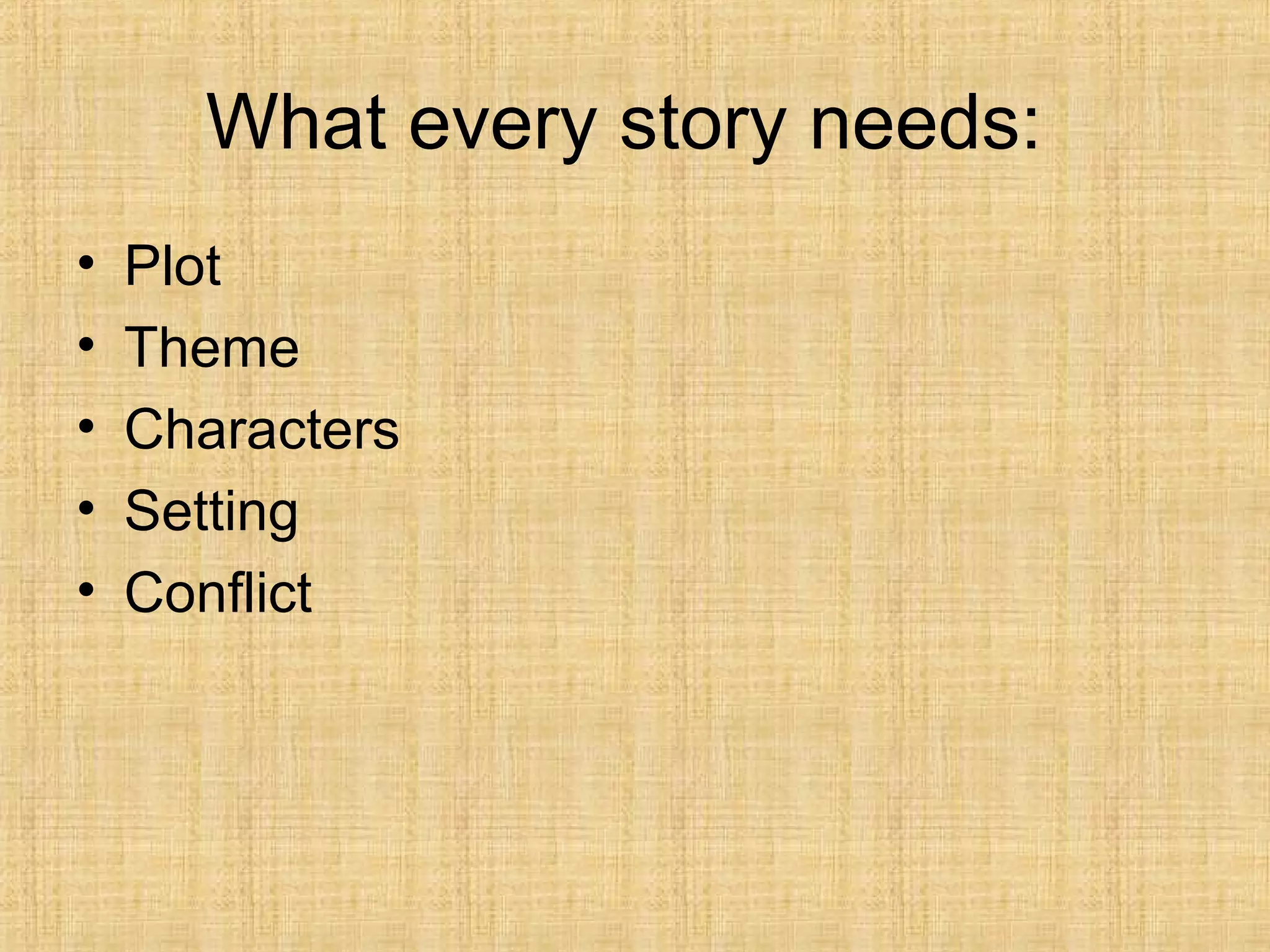 Elements of-a-plot-diagram-with-3-little-pigs | PPT