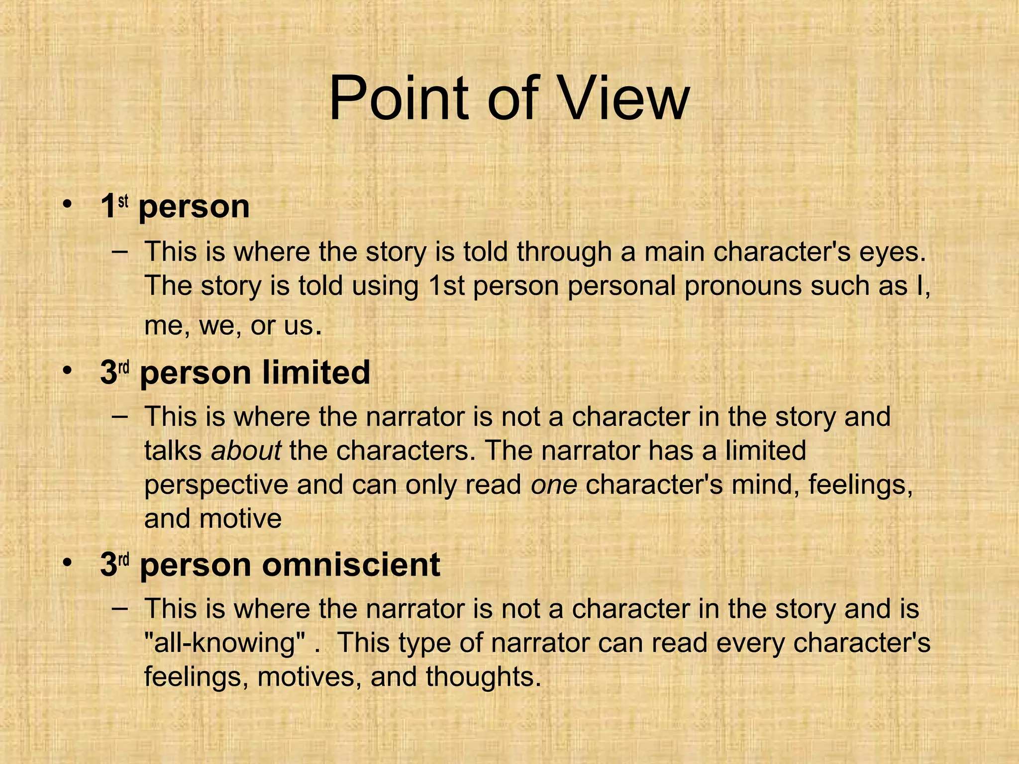 Elements of-a-plot-diagram-with-3-little-pigs | PPT
