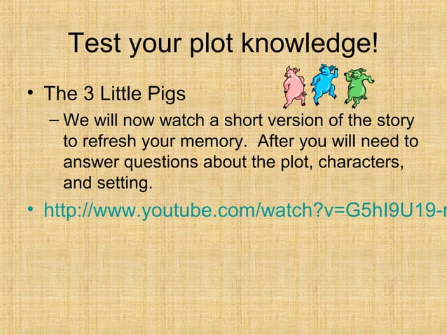 Elements of-a-plot-diagram-with-3-little-pigs | PPT | Roleplaying Games ...