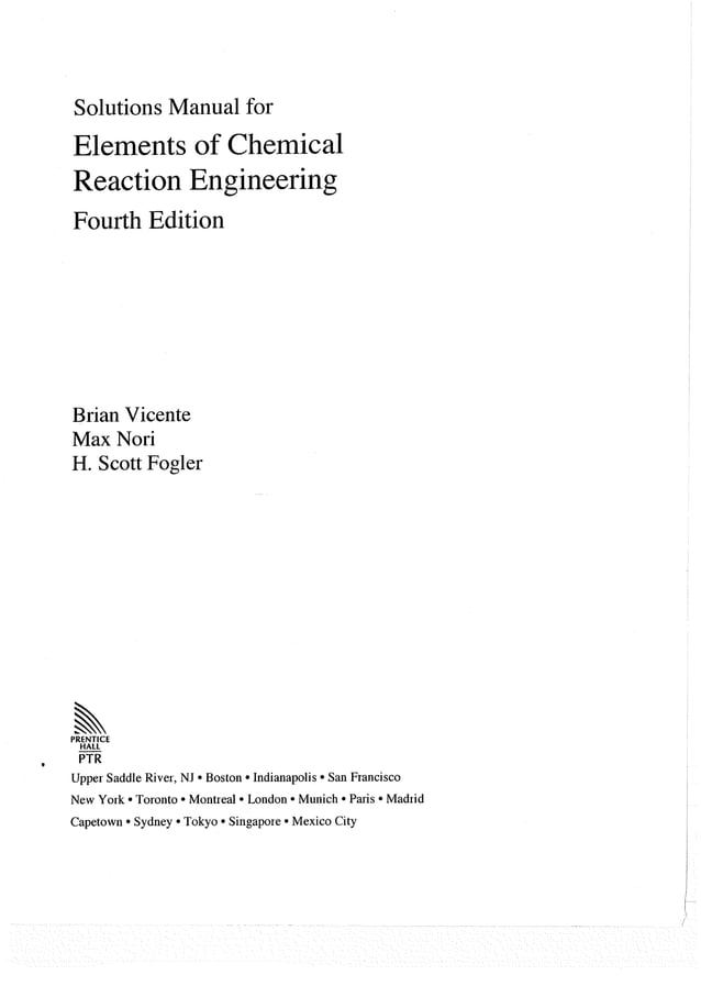 Elements of-chemical-reaction-engineering-4th-ed-fogler-solution-manual ...