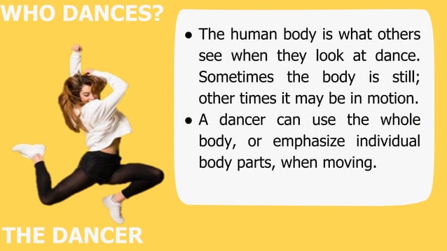 Elements of-dance r2.pptx-1 | PDF | Dance | Fine Art
