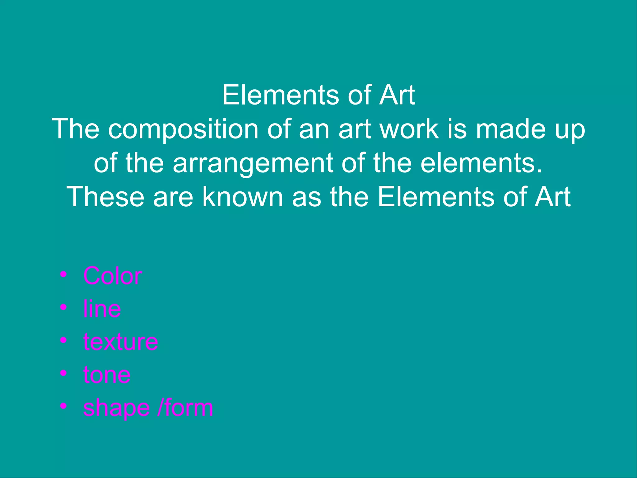Elements Of Design Powerpoint 2006 | PPT