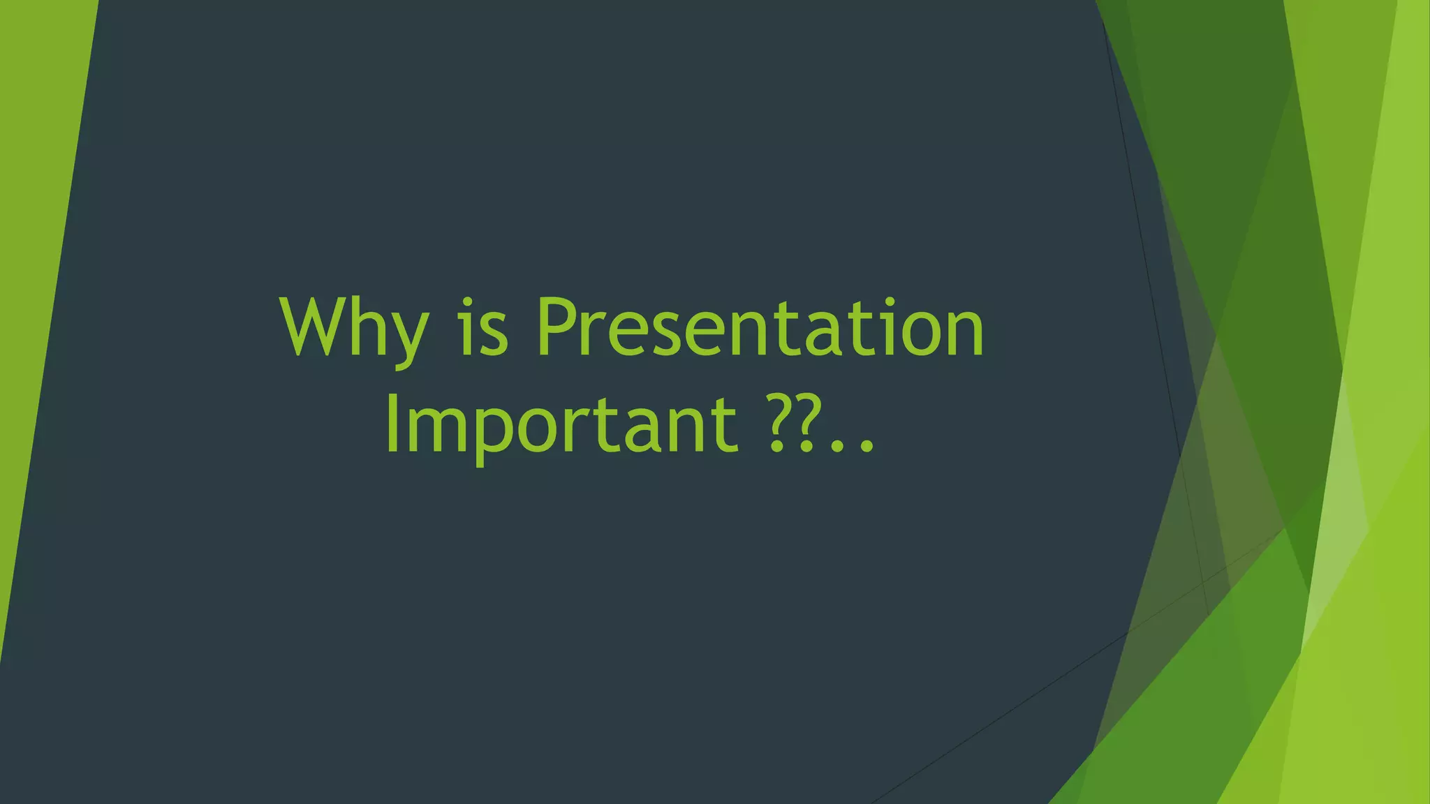 Elements of-effective Professional Presentation | PPT