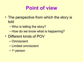 Elements of-fiction2 | PPT