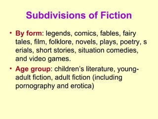 Elements of-fiction2 | PPT