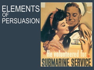 Elements of Persuasion and MLA Formatting | PPT