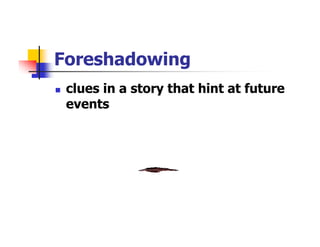 Elements of Plot- Collection 2 Vocabulary | PPT