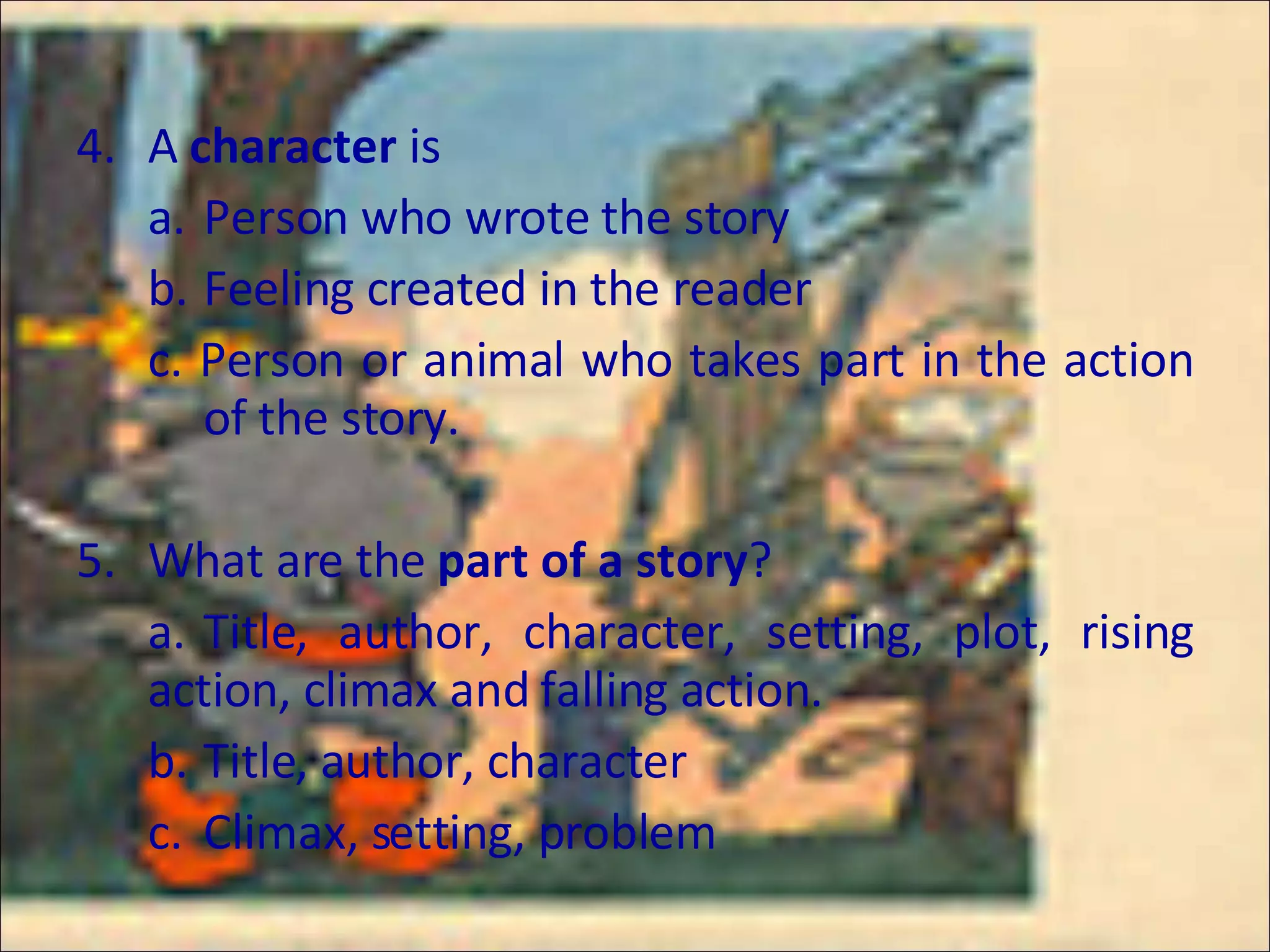Elements Of Short Story | PPT