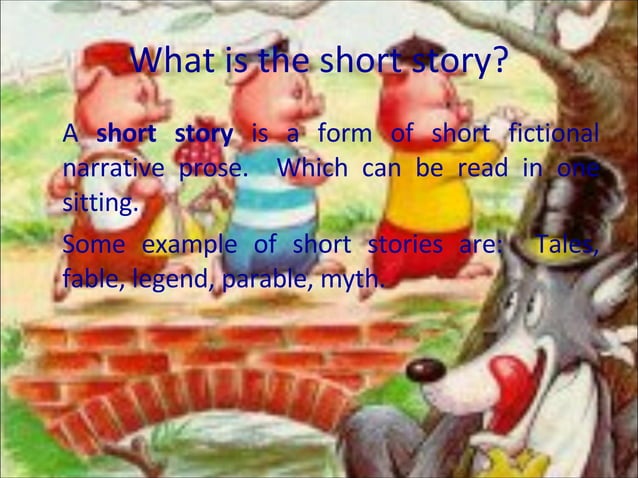 Elements Of Short Story | PPT