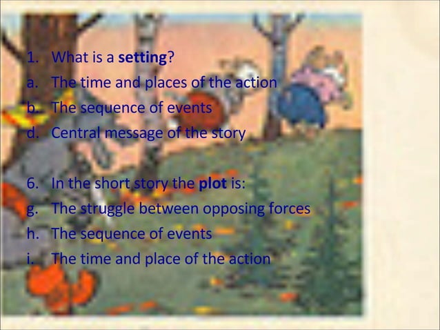 Elements Of Short Story | PPT
