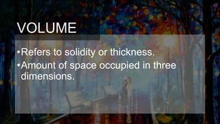 Elements of Visual Arts | PPTX