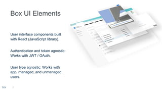 Understanding Box UI Elements | PPT