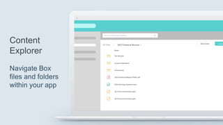 Understanding Box UI Elements | PPTX | Computing | Technology & Computing
