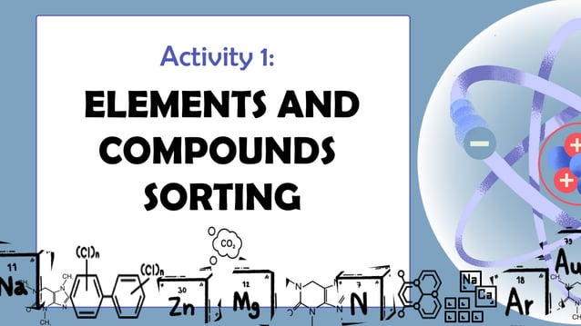 ELEMENTS AND COMPOUND: How to identify them.pptx