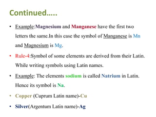Elements and compounds | PPT