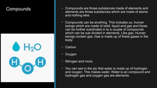 Elements and compounds (1) (1) | PPT