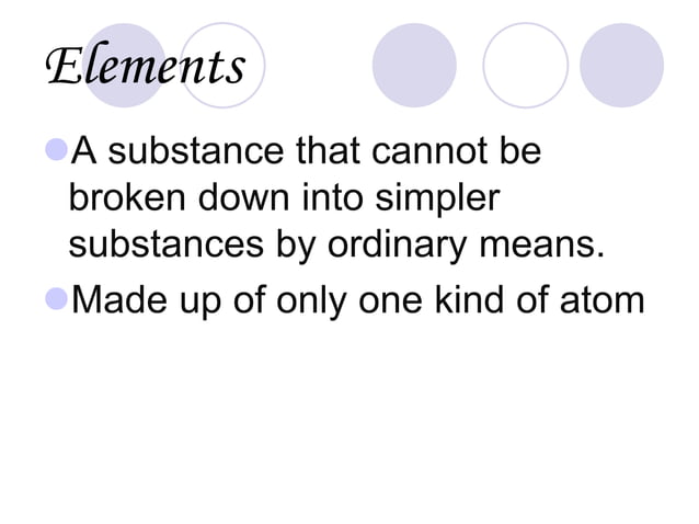 Elements and compounds grade 7 (first quarter) | PPT